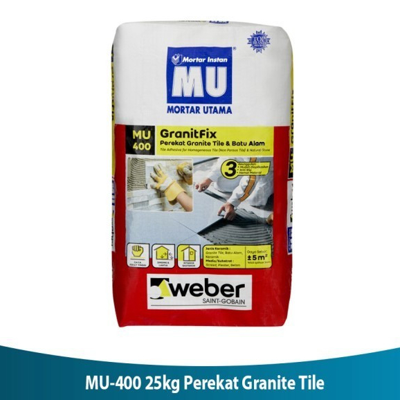 Jual MU / Sika Ceram Tilefix 25kg Perekat Keramik ,Granit , dan Batu ...
