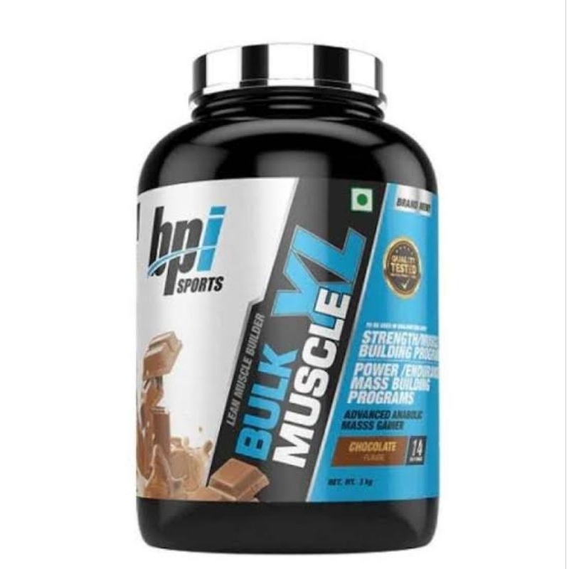 Jual bpi Bulk Muscle XL 6 Lbs BPOM Susu Fitness Mass Gainer bpi Bulk XL ...