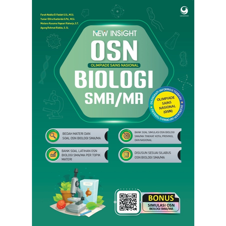 Jual Gramedia Yogya - New Insight Olimpiade Sains Nasional (OSN) Biologi SMA/MA | Shopee Indonesia
