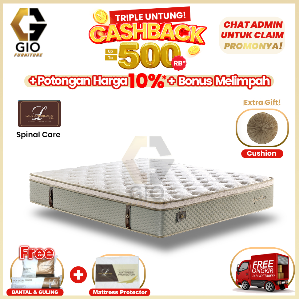 Jual Kasur Lady Americana Spinal Care / Lady Americana Spring Bed ...