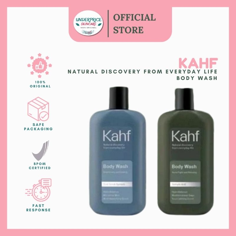 Jual KAHF Natural Discovery From Everyday Life Body Wash | Shopee Indonesia