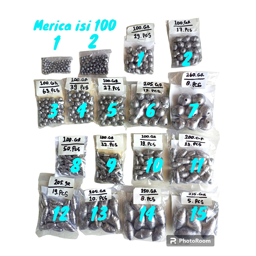 Jual TIMAH PEMBERAT PANCING MACAM MODEL | Shopee Indonesia