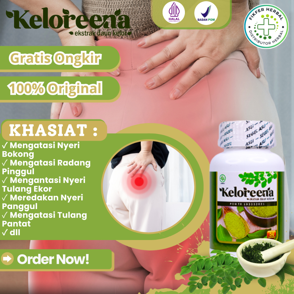 Jual BISA COD - Obat Nyeri Tulang Ekor, Obat Nyeri Bokong, Sakit Bokong ...