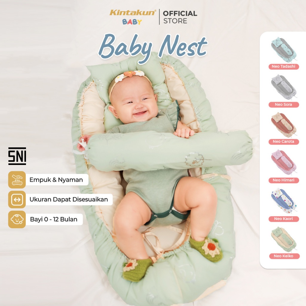 Jual [9.9 BIG SALE] KINTAKUN BABY Nest Kasur Anak Bayi Tempat Tidur ...