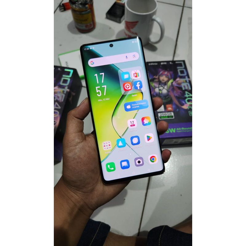 Jual handphone second infinix note 40 pro Ram 8/256 fullset original ...