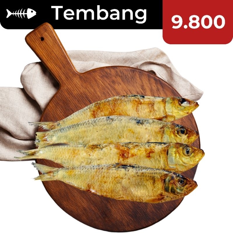 Jual ECERAN!!! 10k Ikan Asin Tembang SUPER / Ikan Asin Tembang Sisik ...