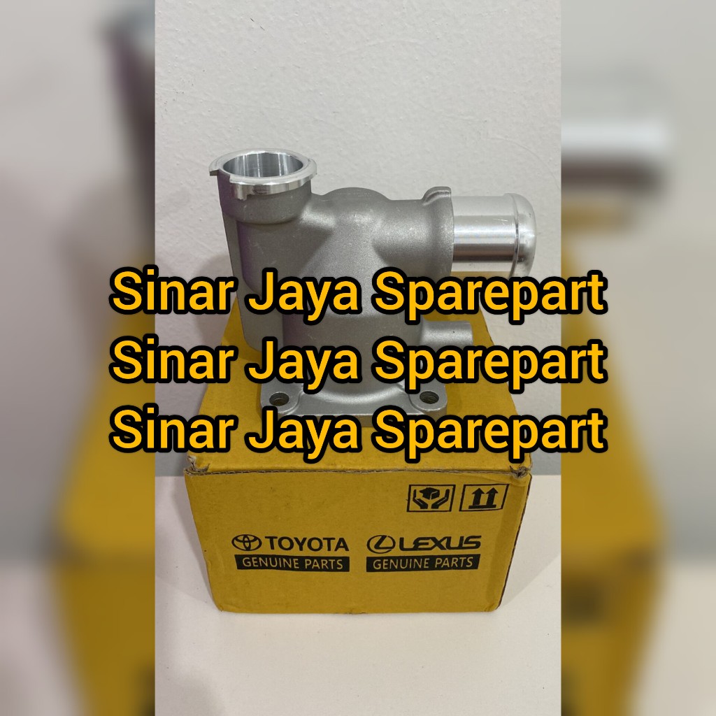 Jual Water Outlet Rumah Thermostat Hino Dutro 110 125 130 Toyota Dyna ...
