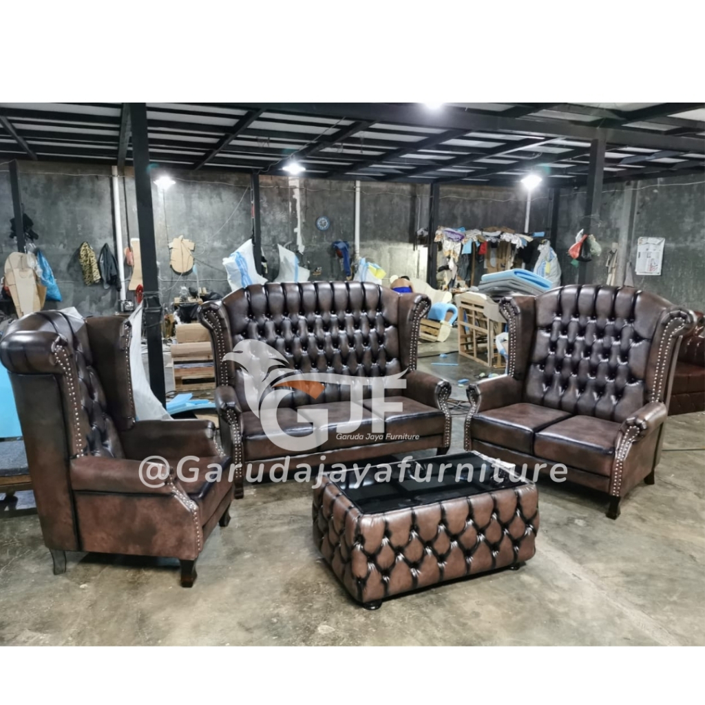 Jual SOFA TAMU 321 BAHAN BELUDRU DAN KULIT/SOFA RUANG TAMU/SET SOFA DAN ...