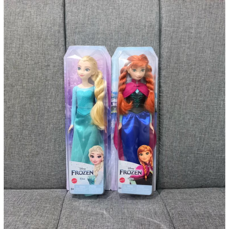 Jual Mattel Disney Frozen Basic Doll / Elsa and Anna - Mainan Boneka ...
