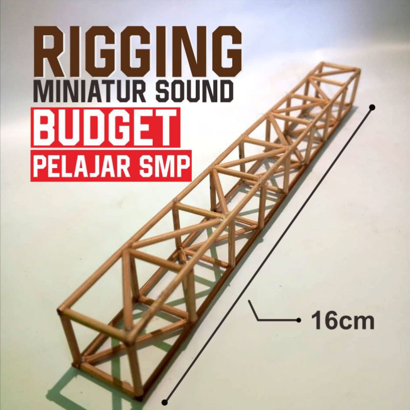 Jual Rigging miniatur sound | Rigging sound miniatur | Shopee Indonesia
