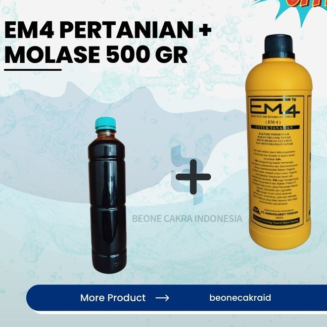 Jual Paket EM4 Pertanian + Molase 500 gr | Shopee Indonesia