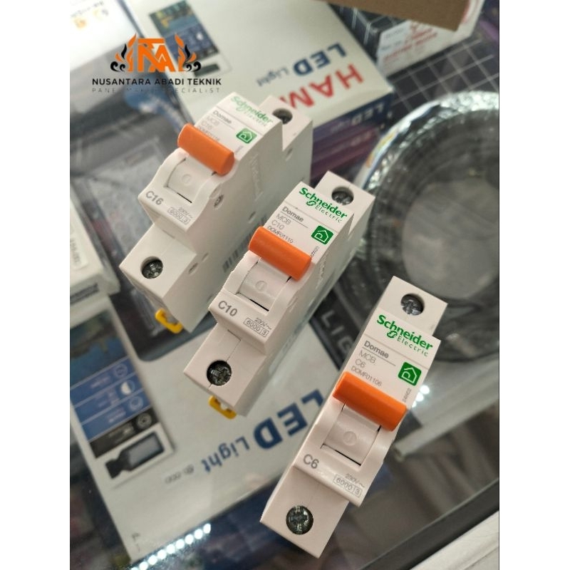 Jual Schneider Domae/MCB C10/MCB C6/MCB C16 | Shopee Indonesia