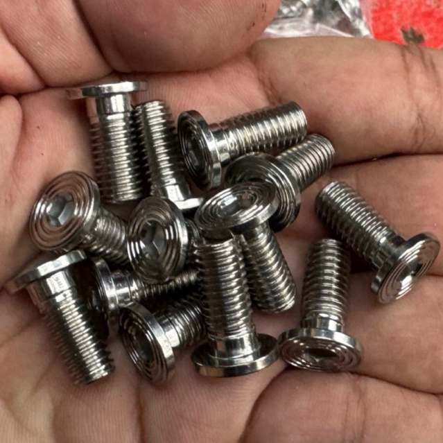 Jual baut disk disc cakram piringan depan stainless stainles stenlis bubut datar ( harga 1 pcs ...