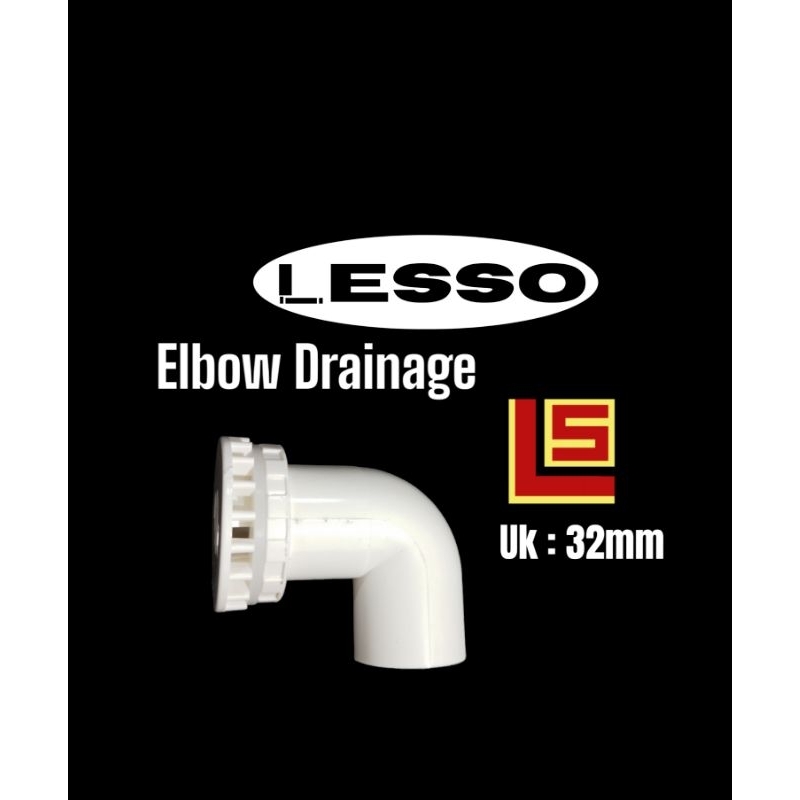 Jual Lesso Elbow Drainage / Bottow Drain Pipa Pipe U - Pvc By 3 Pawns ...