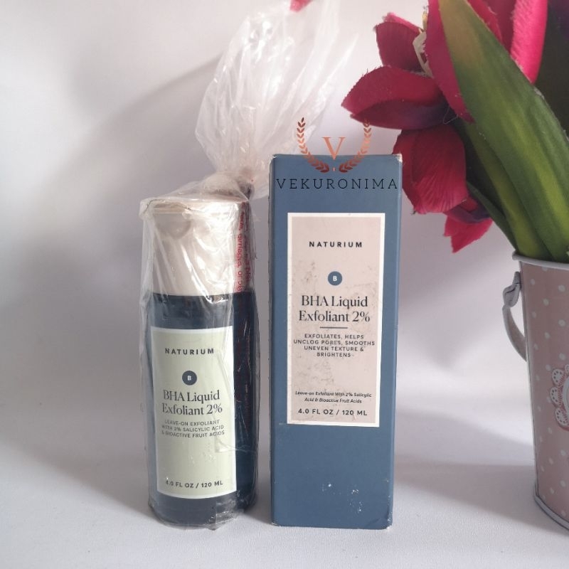 Jual Naturium BHA Liquid Exfoliant 2% - Full Size 120 mL | Shopee Indonesia