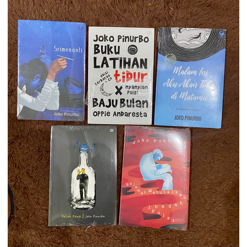 Jual BUKU JOKO PINURBO - PUISI & NOVEL (ORIGINAL) | Shopee Indonesia