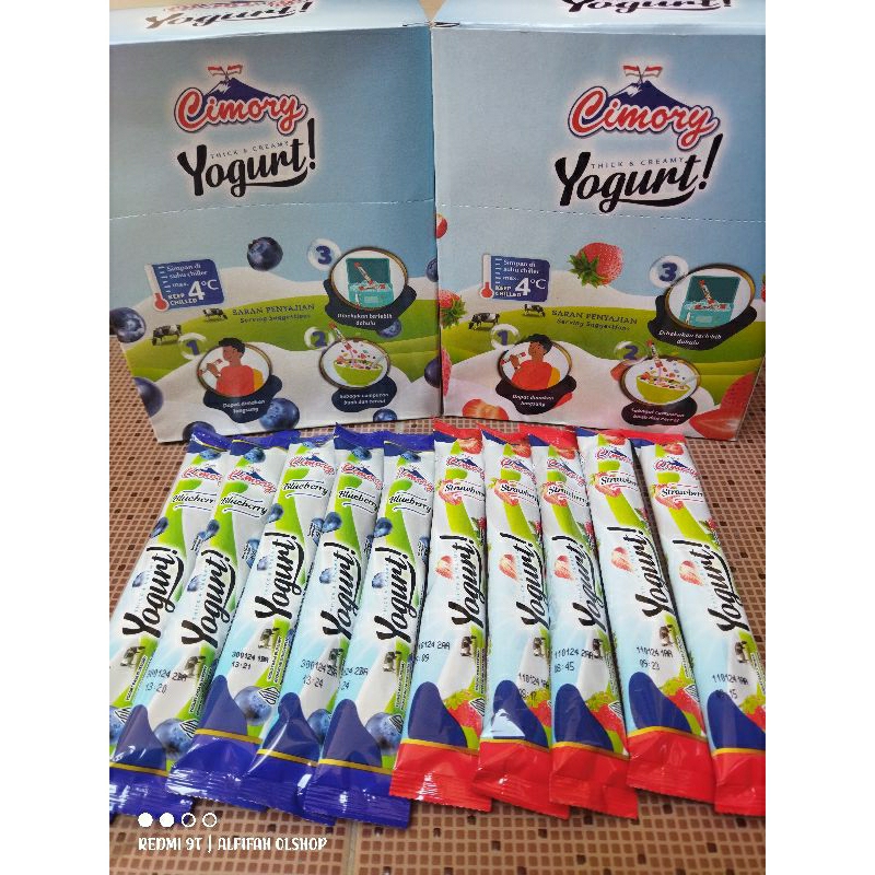 Jual cimory yogurt stik 40g 1box isi 25pcs | Shopee Indonesia