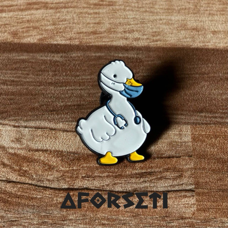 Jual PIN ENAMEL “DUCK HOLIDAY B" BROS PIN / BROOCH / PIN COUPLE / PIN ...