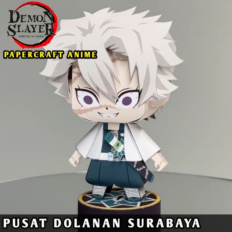 Jual DEMON SLAYER Papercraf anime figure kimetsu no yaiba Sanemi ...