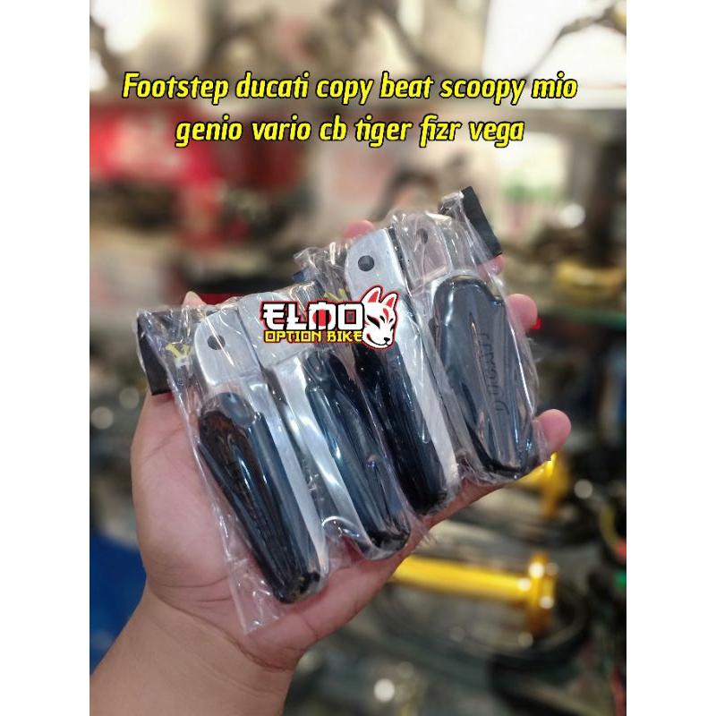 Jual Footstep ducati mio vario scoopy genio fozr jupiter mx cb tiger gl ...