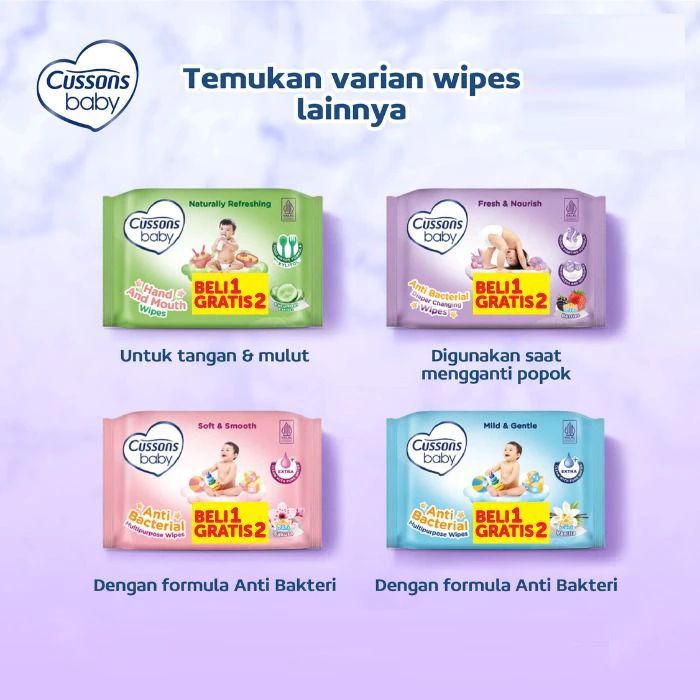 Jual CUSSON BABY(CB) WIPES REF 45'S | Shopee Indonesia