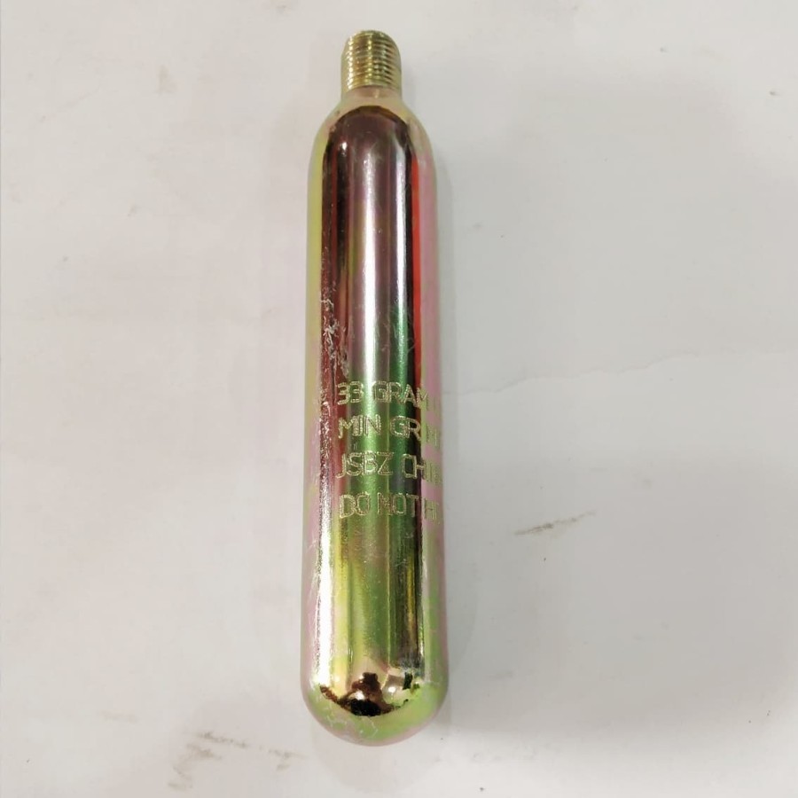 Jual Tabung Gas Co2 Cylinder 33 Gram for Life Jacket Inflatable ...