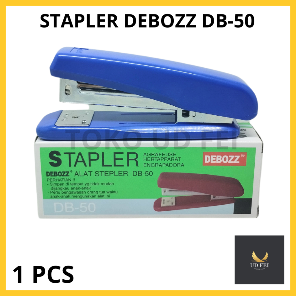 Jual (1 PCS= 1 BIJI) Stapler Debozz DB-50/ Stapler Debozz HD 50/ Alat ...
