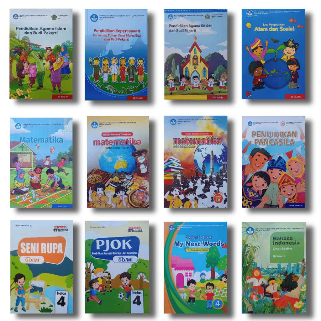 Jual Buku Paket Siswa Kurikulum Merdeka SD Kelas 4 Kurikulum Penggerak Revisi Terbaru Matematika ...