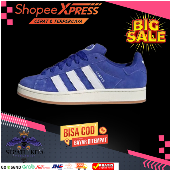 Jual Sepatu Adidas Campus 00s Semi Lucid Blue / Cloud White / Of White ...
