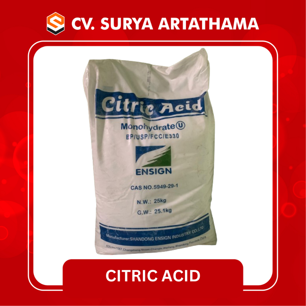 Jual Citrun - Sitrun - citric acid food grade - 1 ZAK | Shopee Indonesia