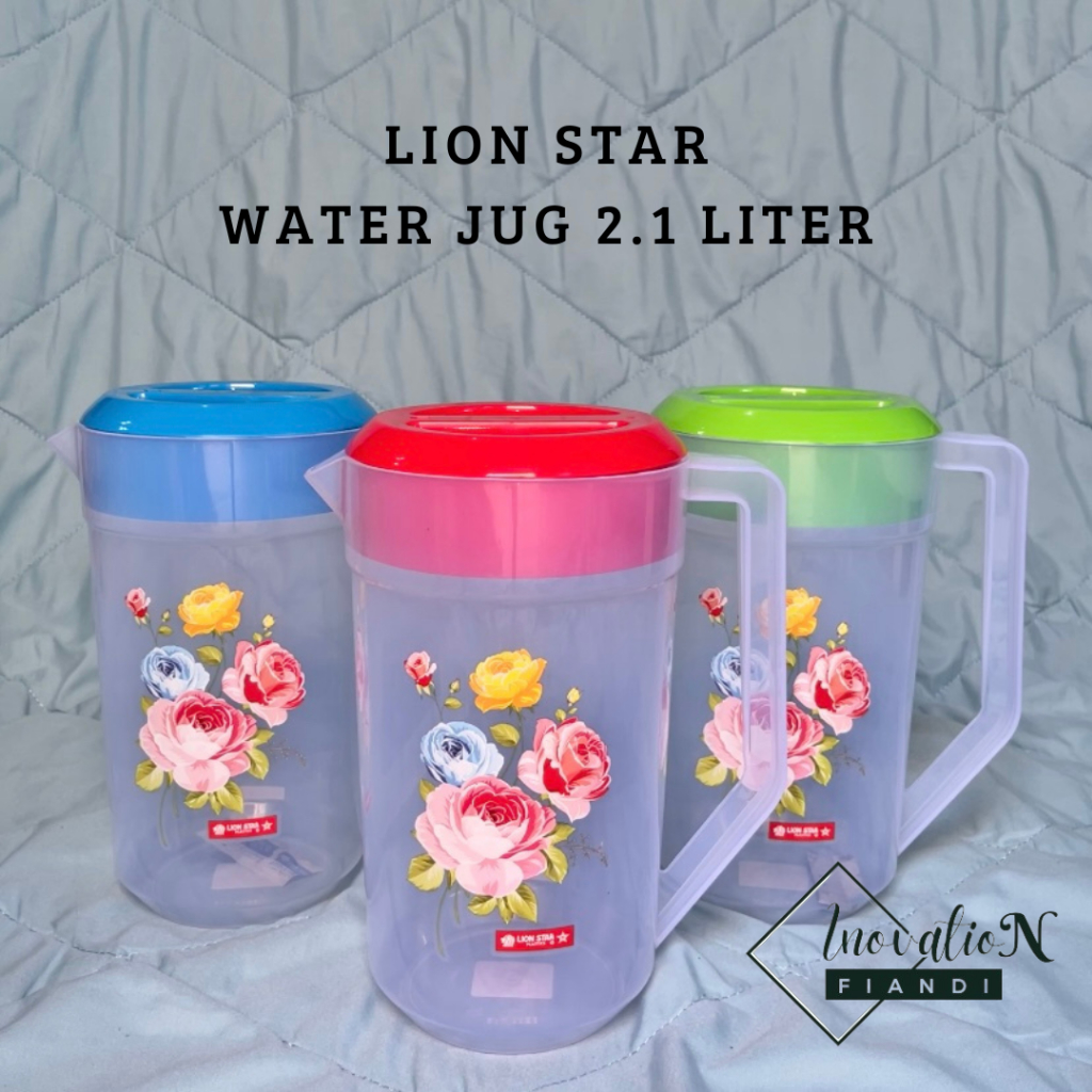 Jual TEKO PLASTIK LION STAR 2,1 L / MUG ESKAN 2,1 L SNI | Shopee Indonesia