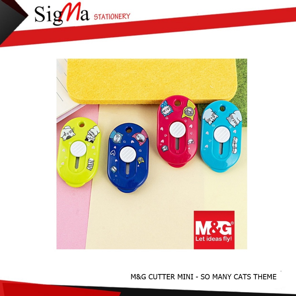 Jual M&G So Many Cats Cutter Mini / Kater Mini Motif Kucing M&G ...