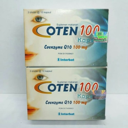 Jual COTEN 100 MG 30 KAPSUL - membantu memelihara kesehatan tubuh ...