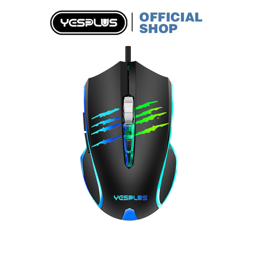 Jual Mouse Gaming YESPLUS YS-1305 Rechargeable Wireless Mouse dengan ...