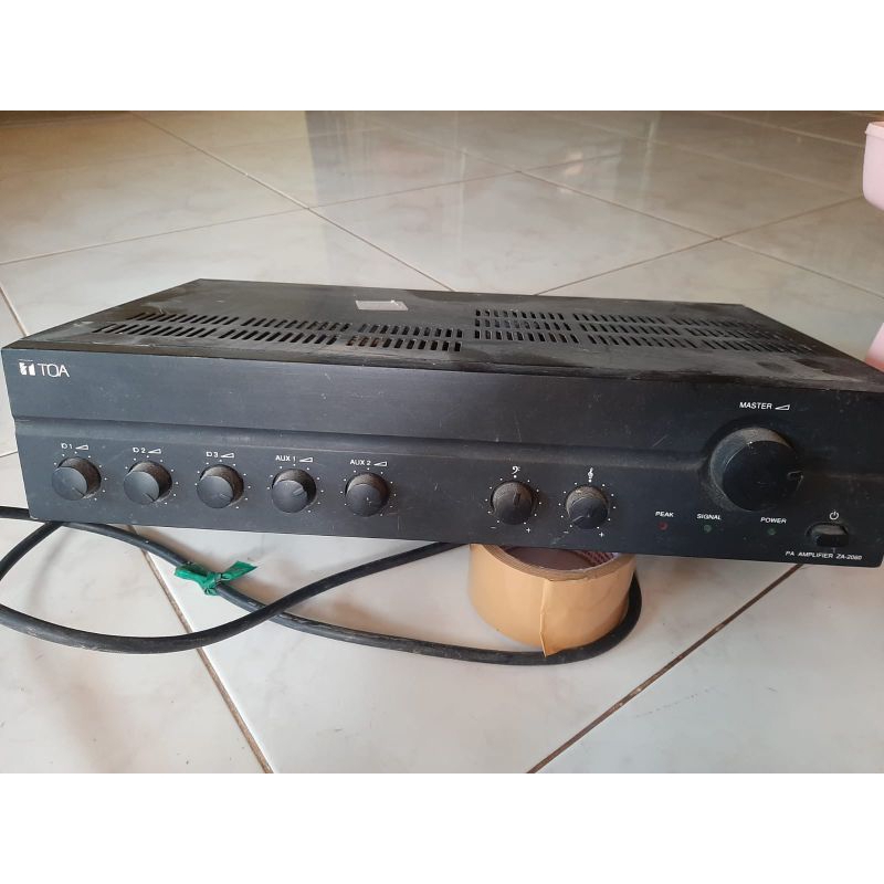 Jual Amplifier TOA bekas/second Normal Jaya (GARANSI) | Shopee Indonesia