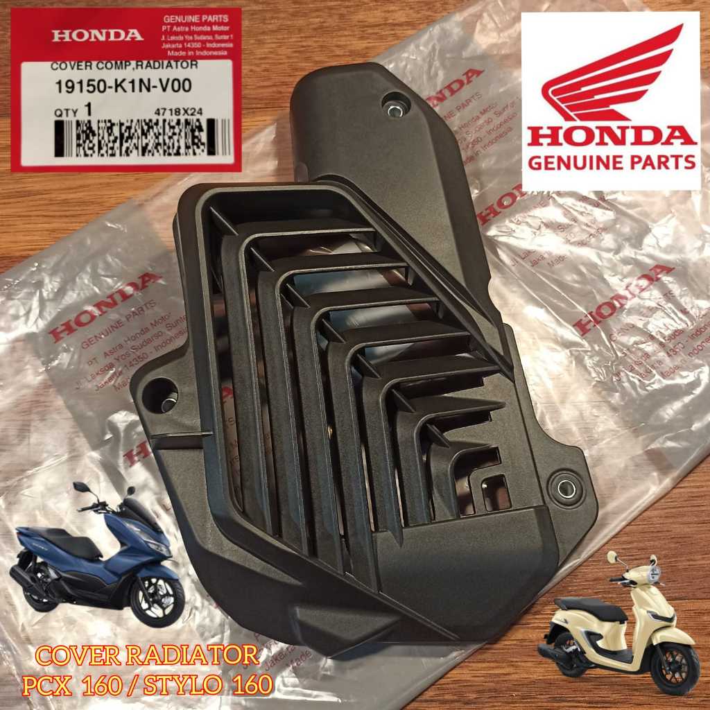 Jual COVER RADIATOR HONDA STYLO 160 PCX 160 ORIGINAL 19150K1NV00 COVER ...