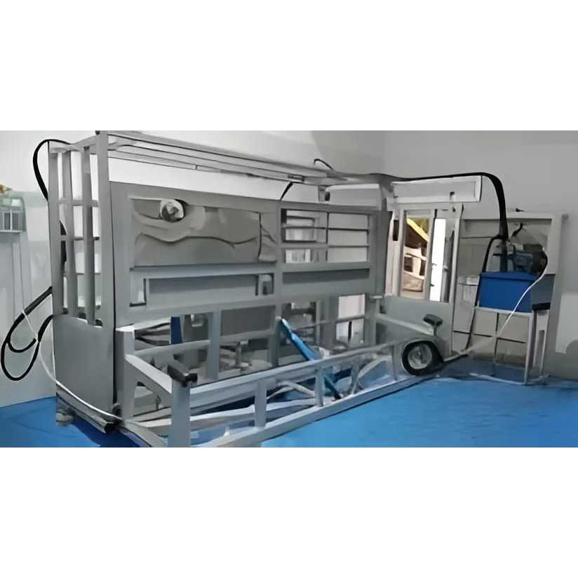 Jual Alat Perebah Sapi - Mesin Restraining Box Alat Sembelih Sapi ...