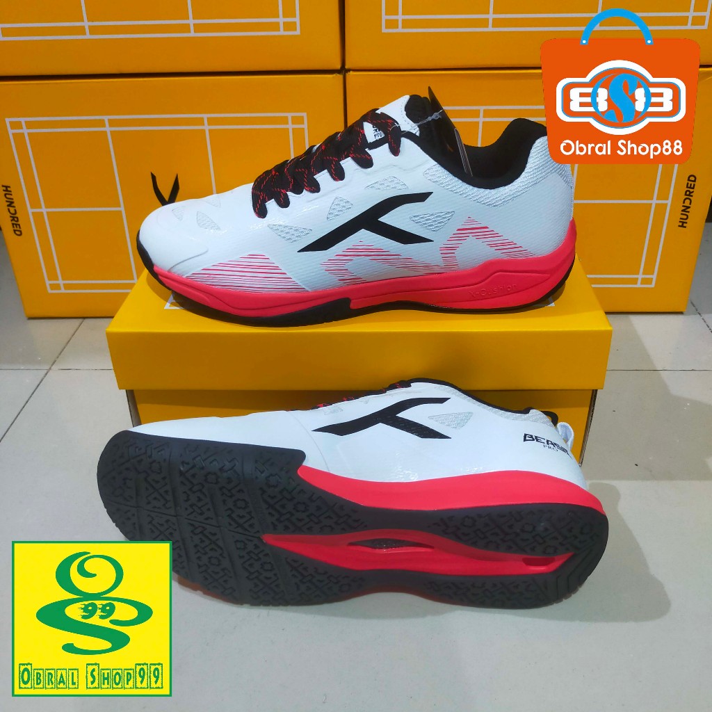 Jual SEPATU BADMINTON HUNDRED BEAST PRO ORIGINAL | Shopee Indonesia