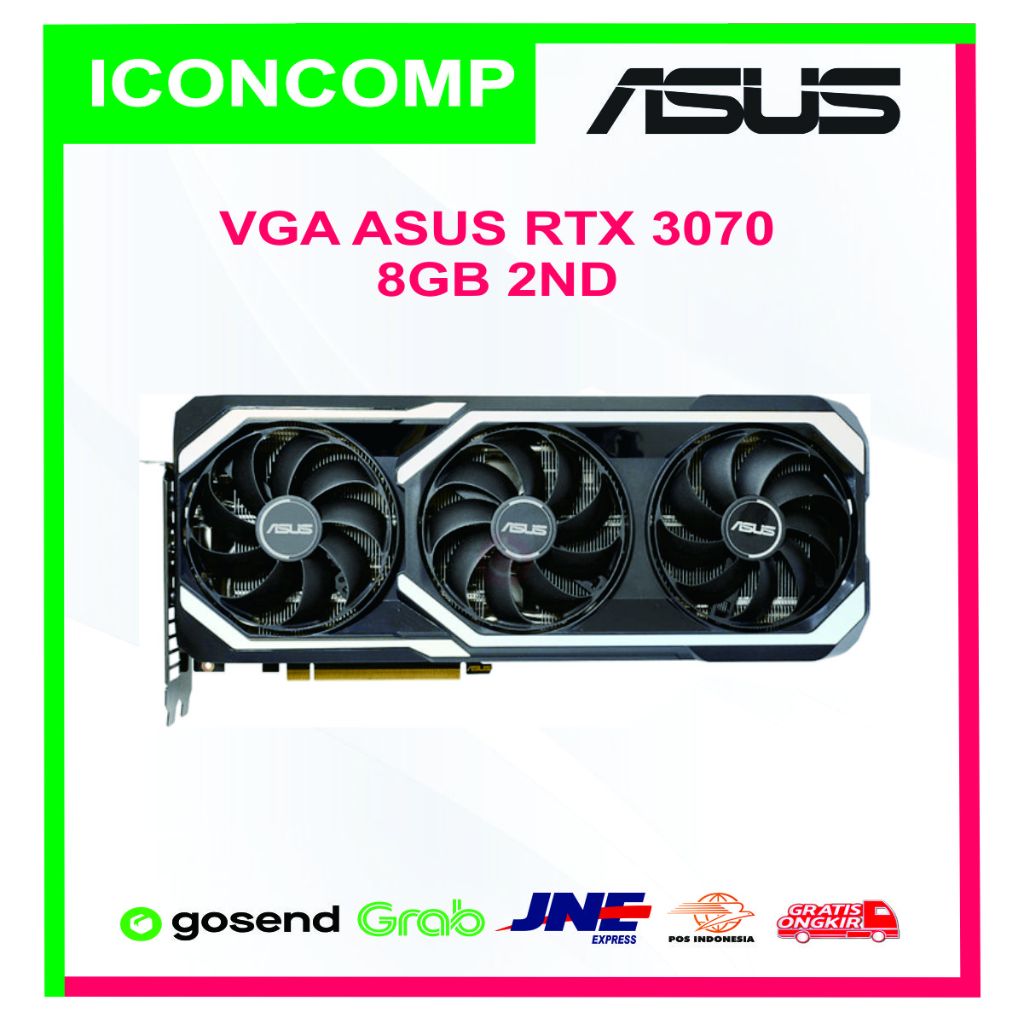 Jual VGA ASUS RTX 3070 8GB 2ND MULUS | Shopee Indonesia