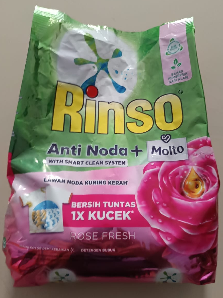 Jual RINSO Anti Noda +MOLTO Detergen Bubuk 770gr 3 varian Wangi ...