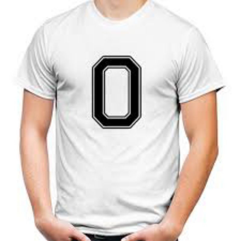 Jual kaos sablon huruf slmon | Shopee Indonesia