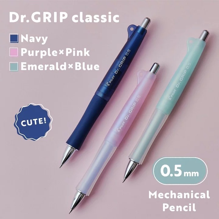 Jual Pilot Dr. Grip Classic Shaker Mechanical Pencil 0.3mm 0.5mm Pensil ...