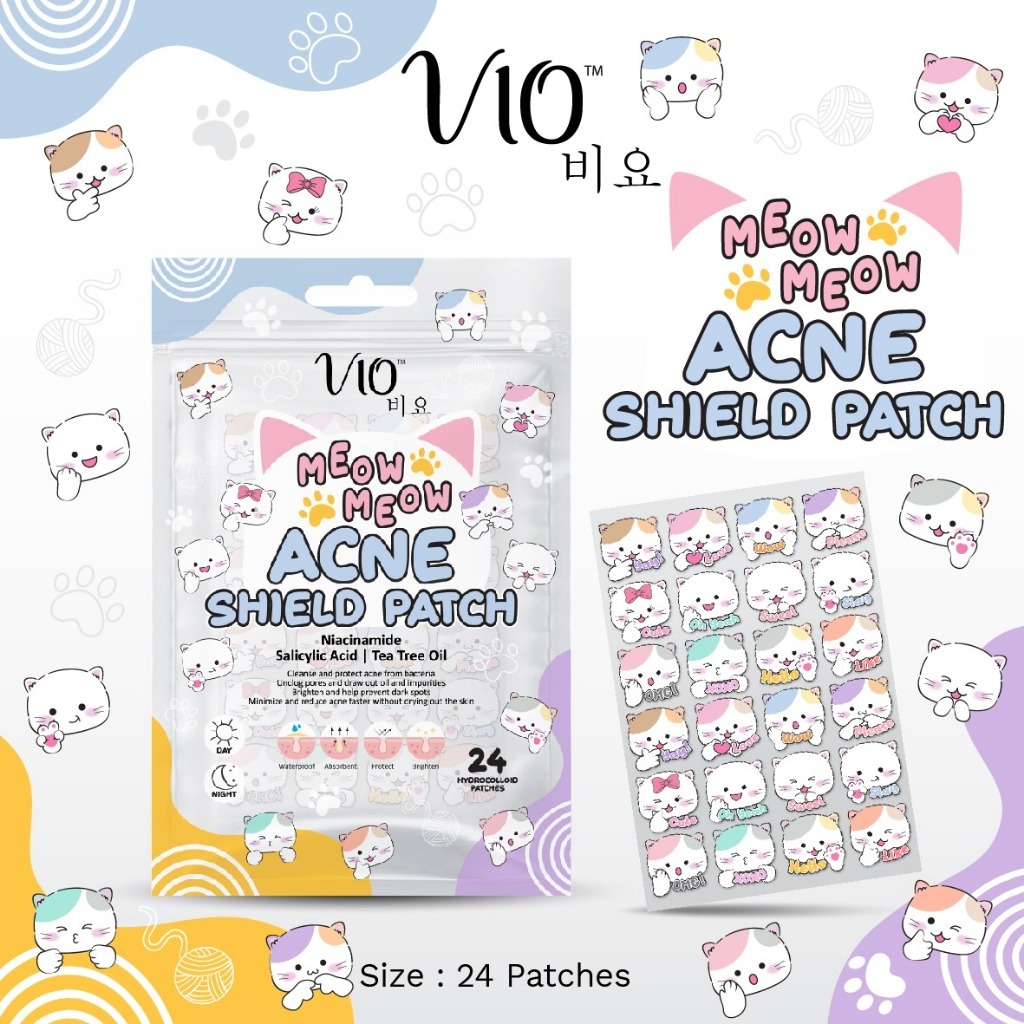 Jual Vio Acne Shield Patch 24 Patch Sticker Jerawat Shopee Indonesia