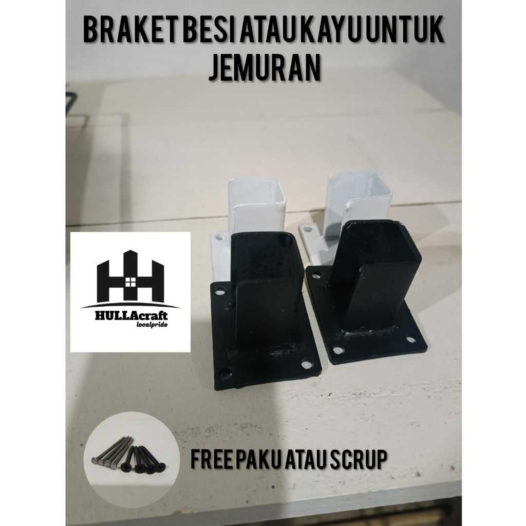 Jual Braket Besi Bentangan Antar Tembok Untuk Jemuran Atau Jualan ...