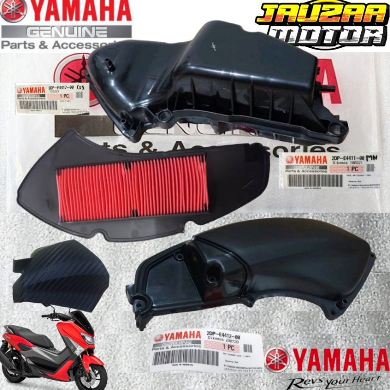 Jual BOX FILTER TUTUP DAN BUSA FILTER NMAX OLD ORI YAMAHA | Shopee ...