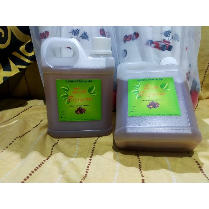 Jual Homemade sabun Lerak ECO ENZYME 1 liter / sabun cuci baju alami ...