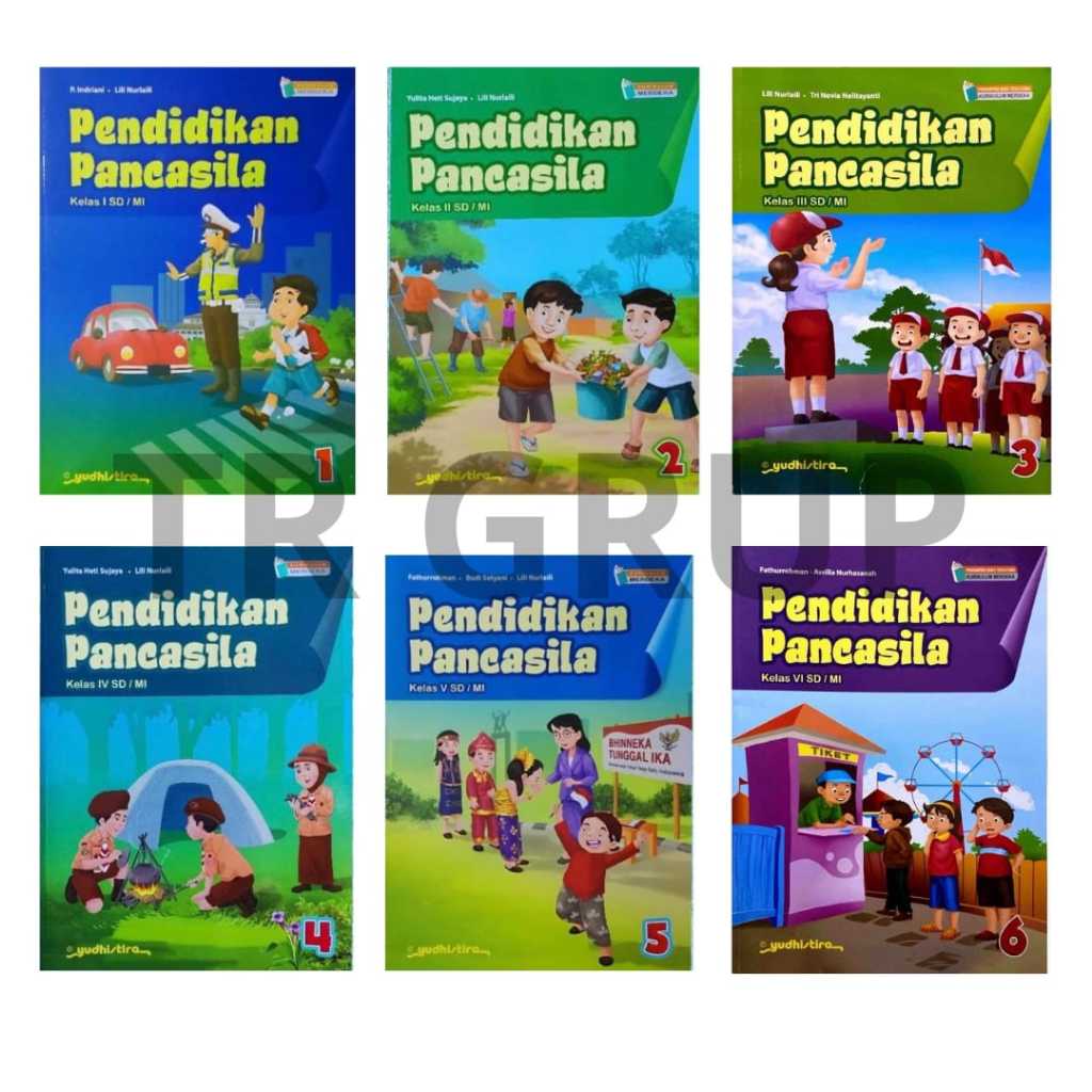 Jual BUKU PENDIDIKAN PANCASILA UNTUK SD/MI KURIKULUM MERDEKA YUDISTIRA. | Shopee Indonesia