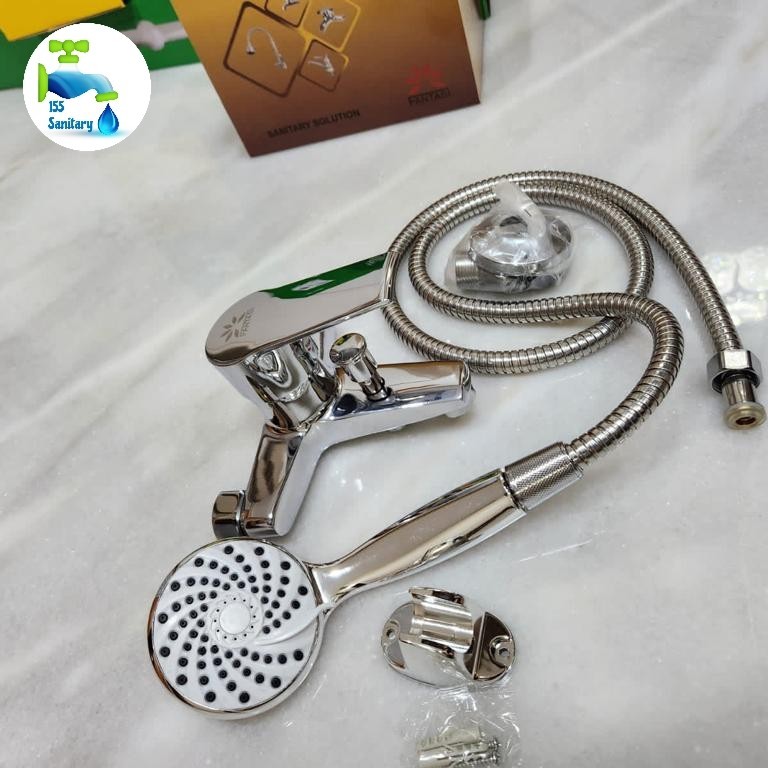 Jual kran bathtub panas dingin set kran shower bath tub panas dingin ...