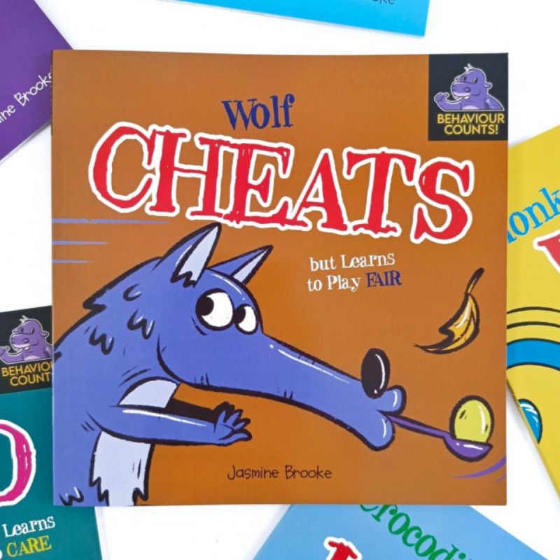 Jual Behaviour Counts Wolf Cheats : But Learns to Play Fair | Shopee ...