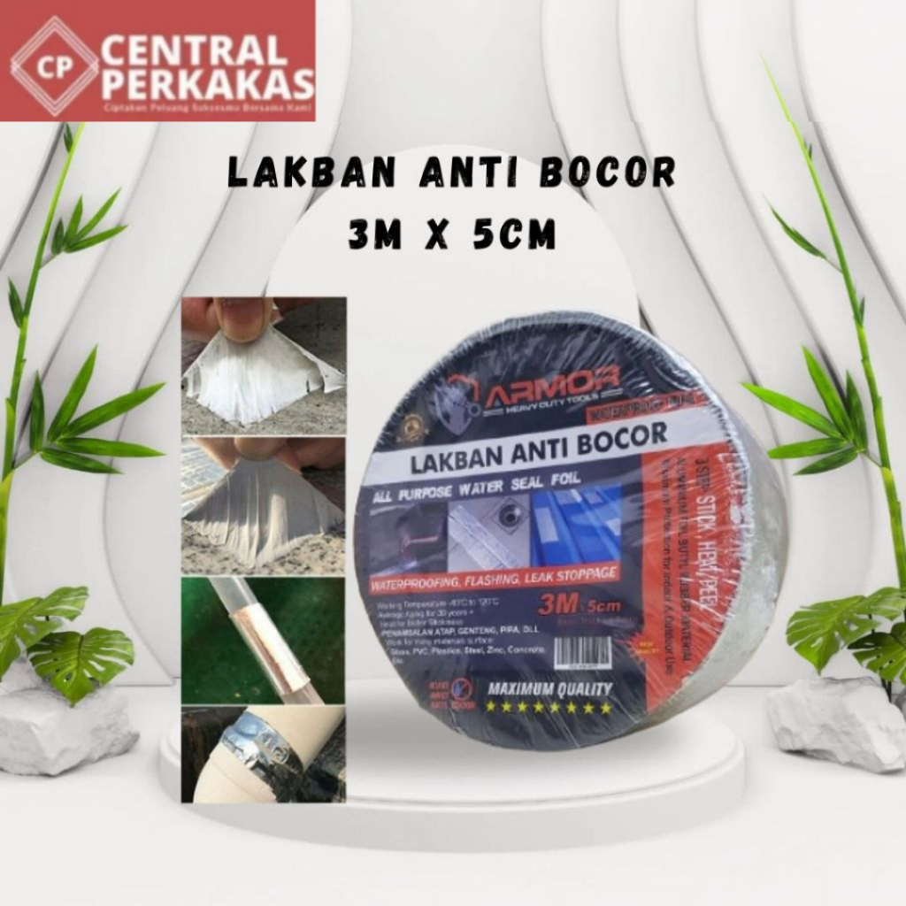 Jual LAKBAN SERBAGUNA / Lakban anti bocor armor 3M X 5CM /LAKBAN AJAIB ORIGINAL WATERPROOF TAPE ...
